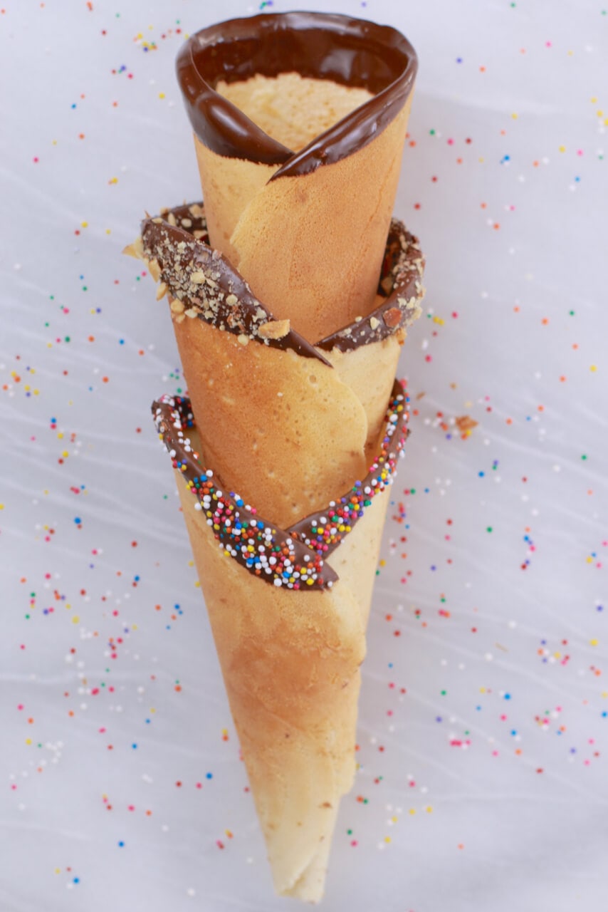 How To Make Homemade Ice Cream Cones Bold Baking Basics Gemma s Bigger Bolder Baking