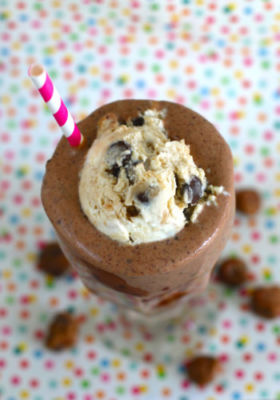 Cookie Dough Milkshake - Gemma’s Bigger Bolder Baking
