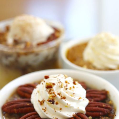 Microwave Mug Pies (Pumpkin, Apple & Pecan Pies) - Gemma’s Bigger ...