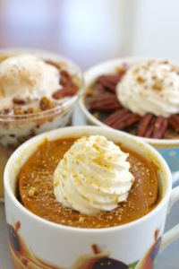 Microwave Mug Pies (Pumpkin, Apple & Pecan Pies) - Gemma’s Bigger ...