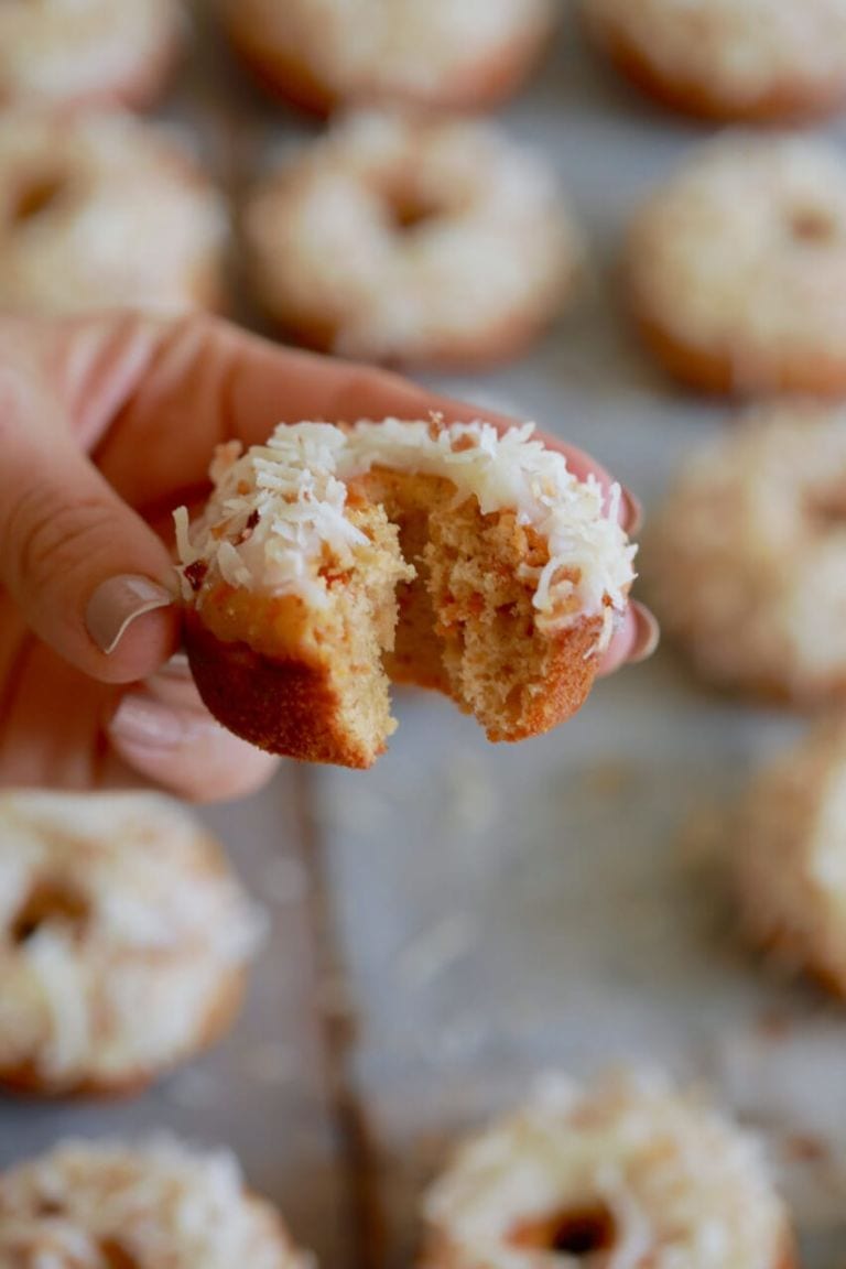 Carrot Cake Donuts (Baked Not Fried) - Gemma’s Bigger Bolder Baking