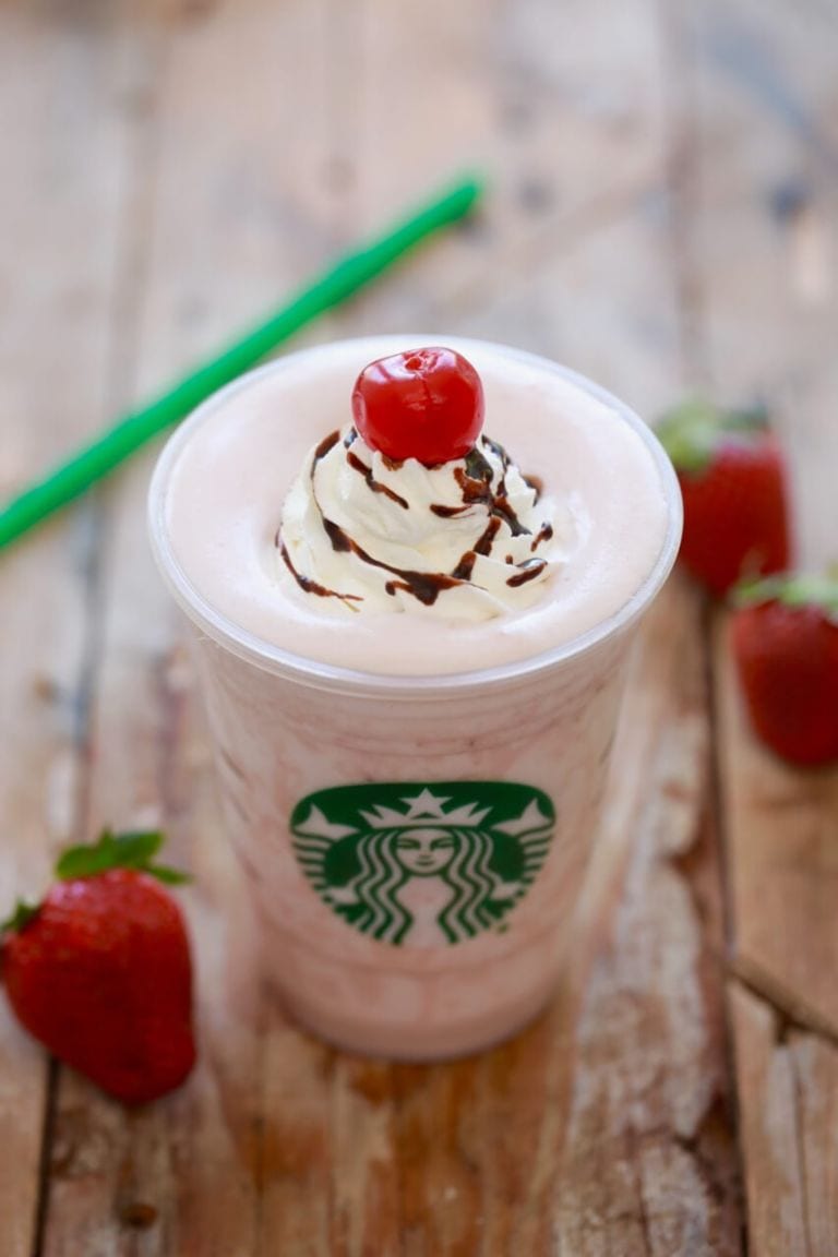 Starbucks Banana Split Frappuccino (Secret Menu) - Gemma’s Bigger ...