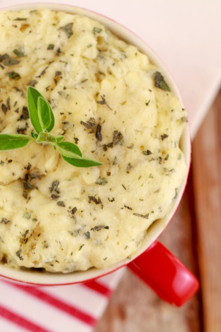 Microwave Chicken Pie in a Mug - Gemma’s Bigger Bolder Baking