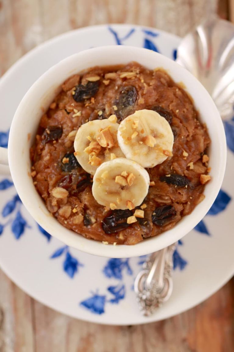 Microwave Breakfast Cookie in a Mug - Gemma’s Bigger Bolder Baking