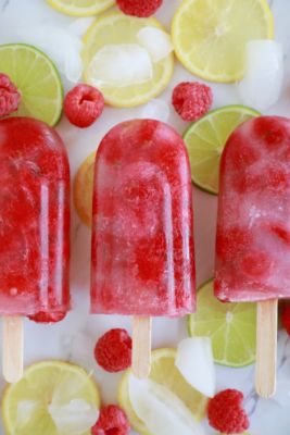 Pink Lemonade Popsicles Recipe - Gemma's Bigger Bolder Baking