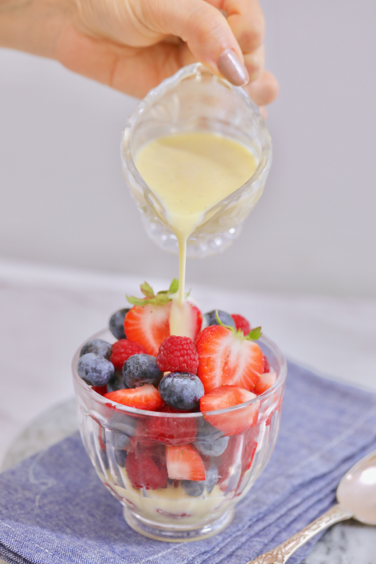 Foolproof Creme Anglaise (Classic Vanilla Custard Sauce) Recipe