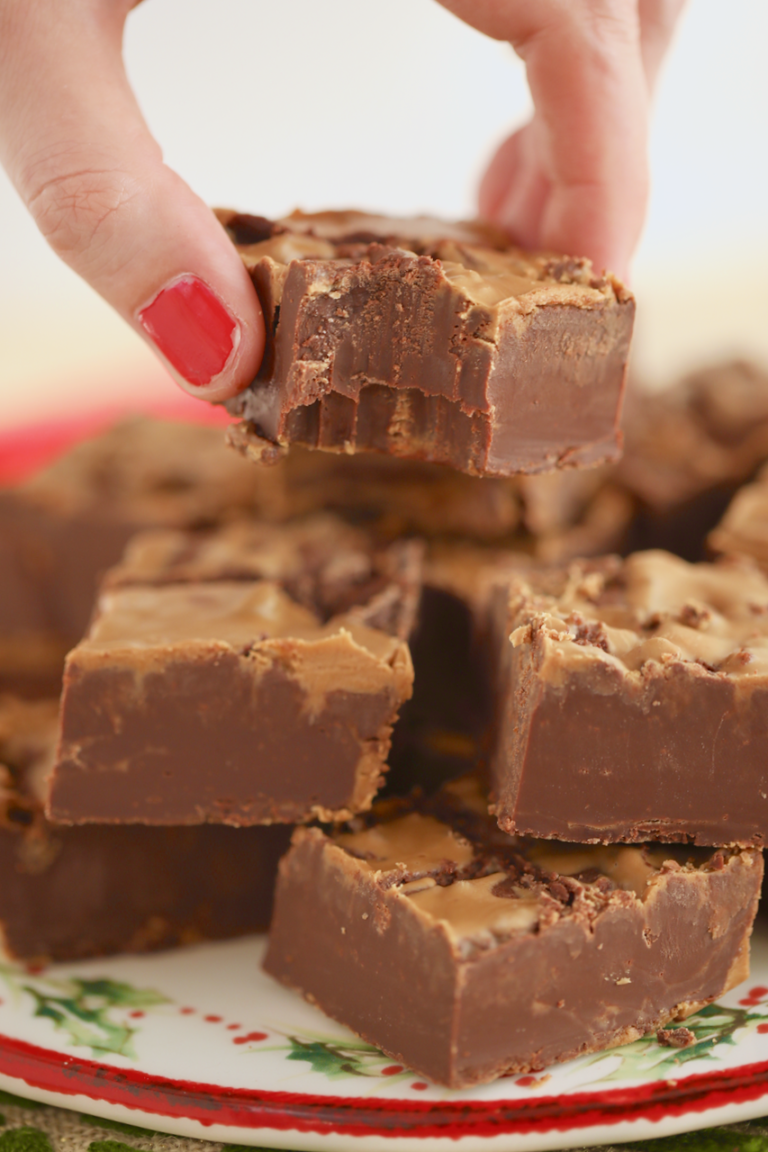 Microwave Cookie Butter Fudge Recipe - Gemma’s Bigger Bolder Baking