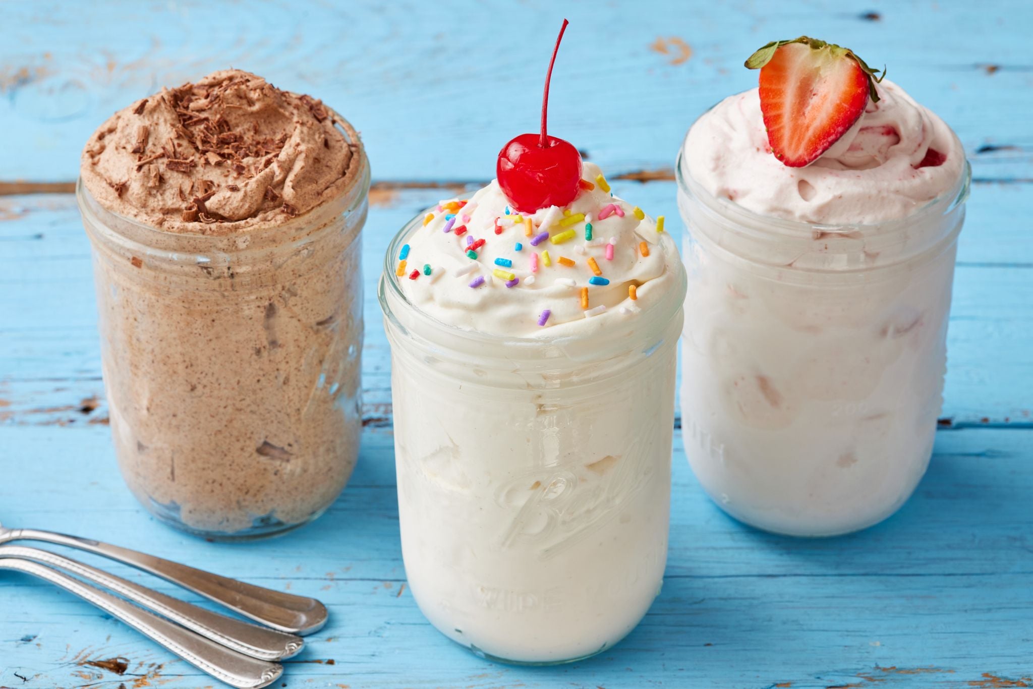 Mason Jar Ice Cream (2 Ingredients)