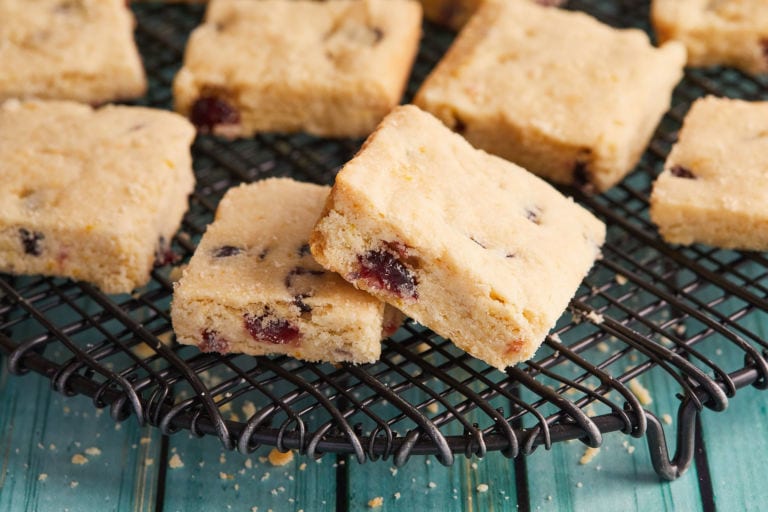 Cranberry Orange Shortbread - Gemma’s Bigger Bolder Baking