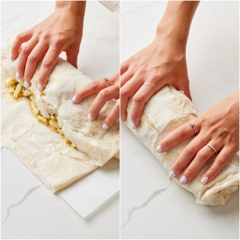 Easy Apple Strudel Recipe | Bigger Bolder Baking