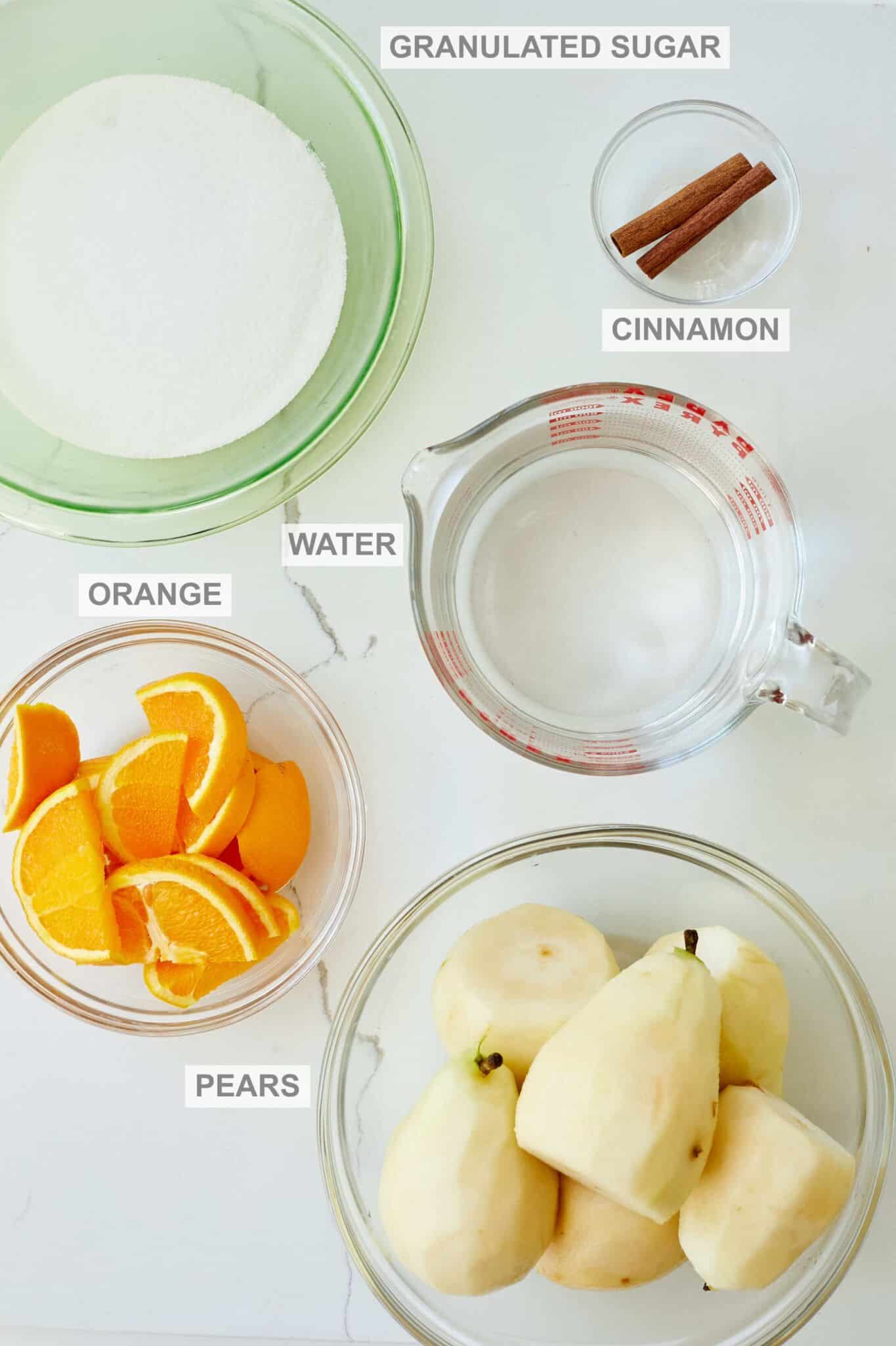 The Most Elegant Poached Pears Recipe - Gemma’s Bigger Bolder Baking
