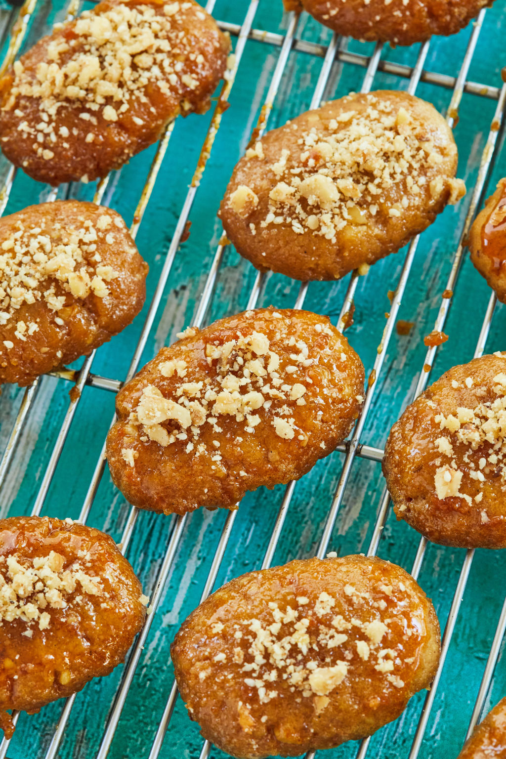 Sticky Greek Honey Cookies (Melomakarona) | Bigger Bolder Baking