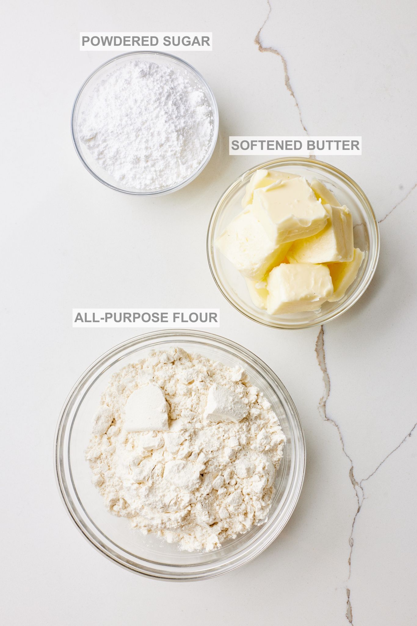 Easy Shortbread Recipe (3 Ingredients)