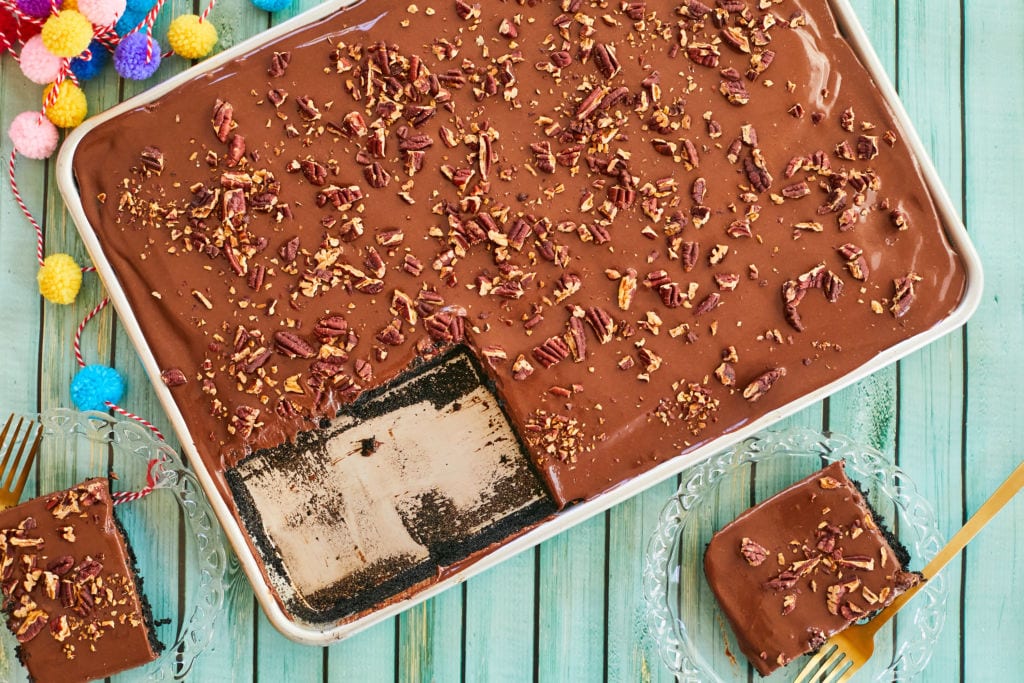 The Ultimate Texas Sheet Cake - Gemma’s Bigger Bolder Baking