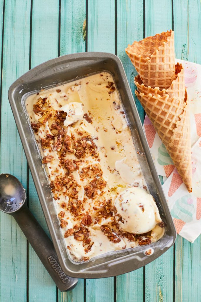 How To Make Butter Pecan Gelato - Gemma’s Bigger Bolder Baking
