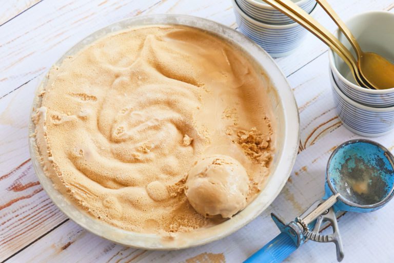 How To Make Perfect Coffee Gelato - Gemma’s Bigger Bolder Baking
