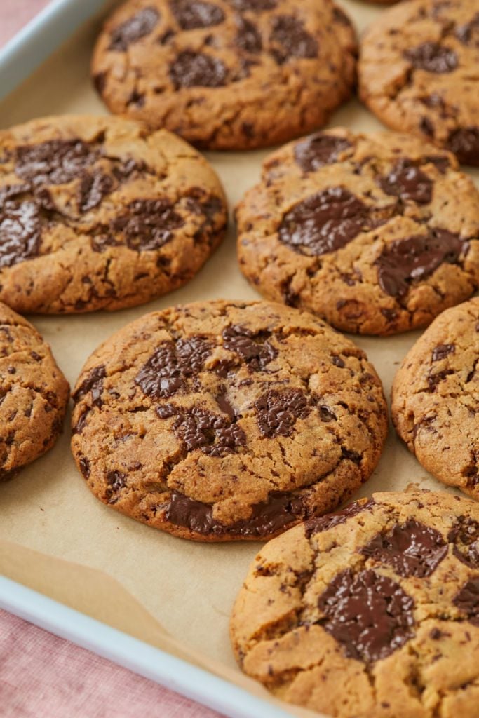 Bakery-Style Peanut Butter Chocolate Chip Cookies