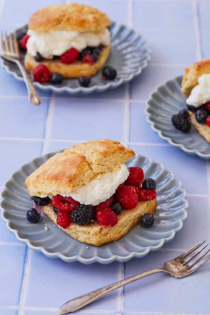 Mixed Berry Shortcake - Gemma’s Bigger Bolder Baking