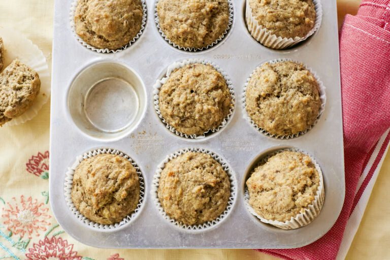 Georgie's Healthy Breakfast Muffins - Bigger Bolder Baking