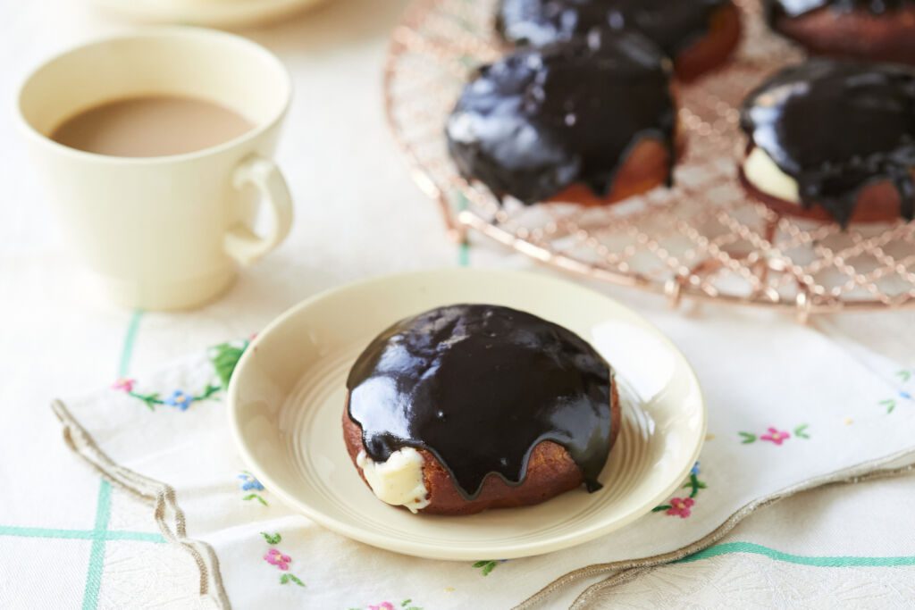 Homemade Boston Cream Donuts Recipe