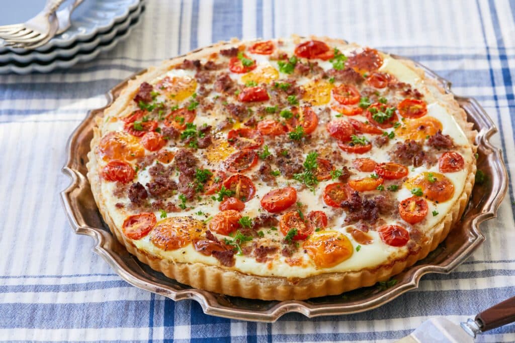 Complete Breakfast Tart Recipe - Gemma’s Bigger Bolder Baking