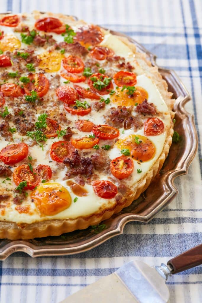 Complete Breakfast Tart Recipe - Gemma’s Bigger Bolder Baking