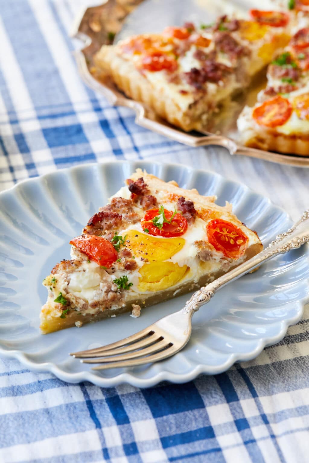 Complete Breakfast Tart Recipe - Gemma’s Bigger Bolder Baking