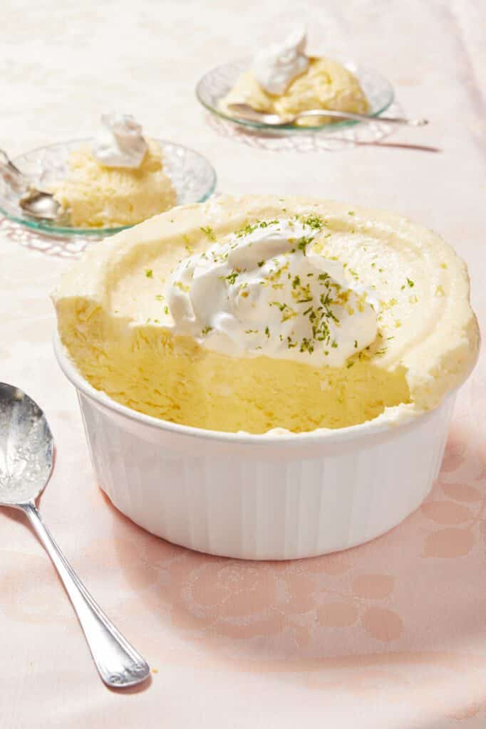 Frozen Lemon and Lime Soufflé Recipe