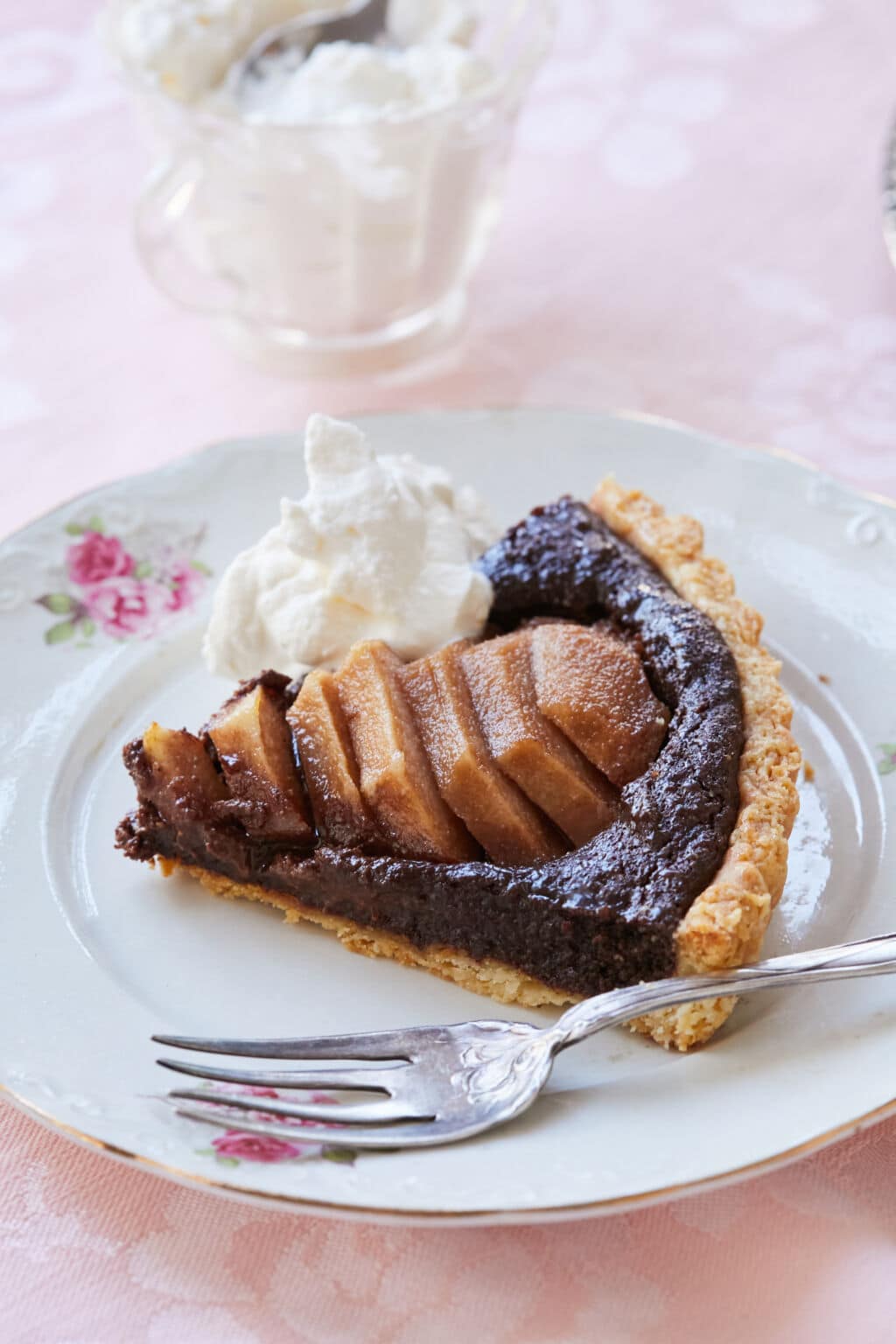 Pear and Chocolate Frangipane Tart Recipe