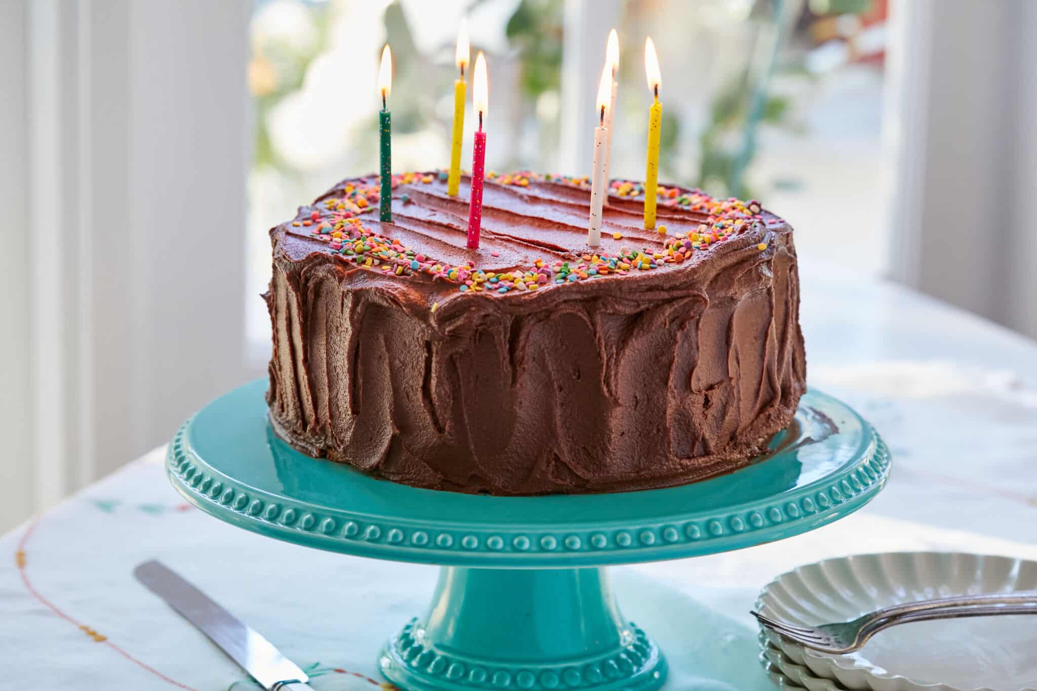 Best-Ever Yellow Cake With Whipped Ganache Frosting - Gemma’s Bigger ...