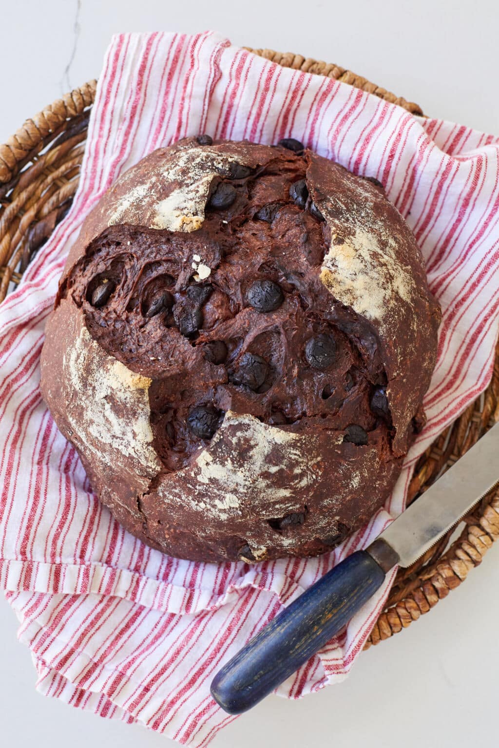 No-Knead Chocolate Bread Recipe - Gemma’s Bigger Bolder Baking