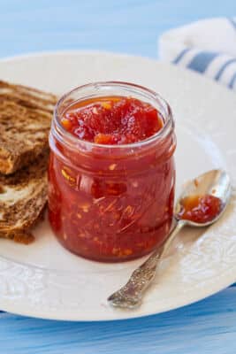 Easiest Tomato Chilli Chutney Recipe - Gemma’s Bigger Bolder Baking