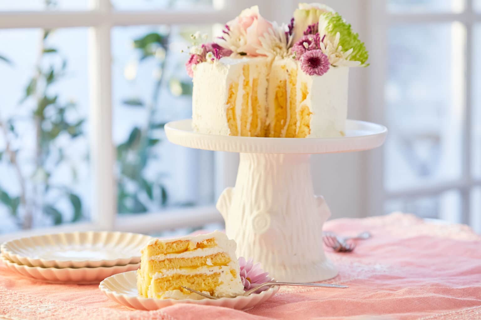Vertical Lemon Cake Recipe - Gemma’s Bigger Bolder Baking