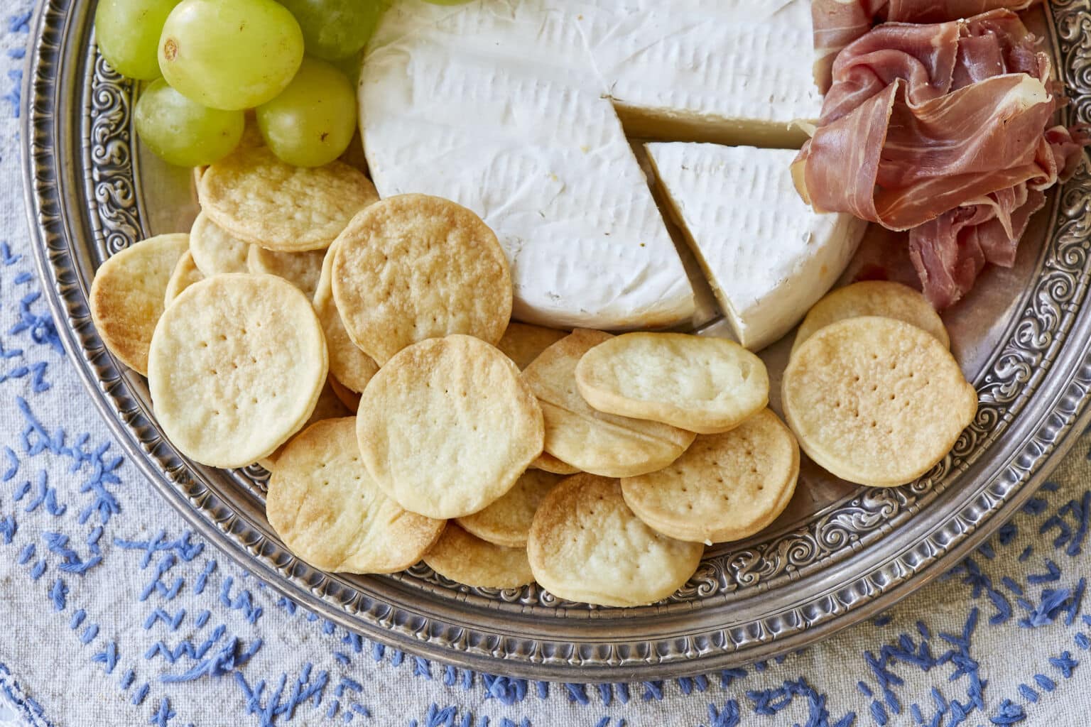 4-Ingredient Water Crackers Recipe - Gemma’s Bigger Bolder Baking