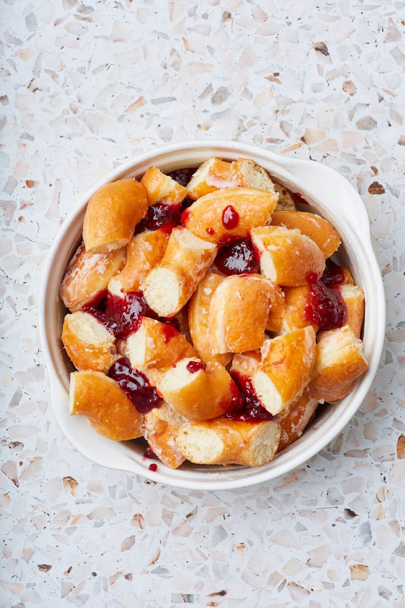 Donut Bread Pudding Recipe - Gemma’s Bigger Bolder Baking