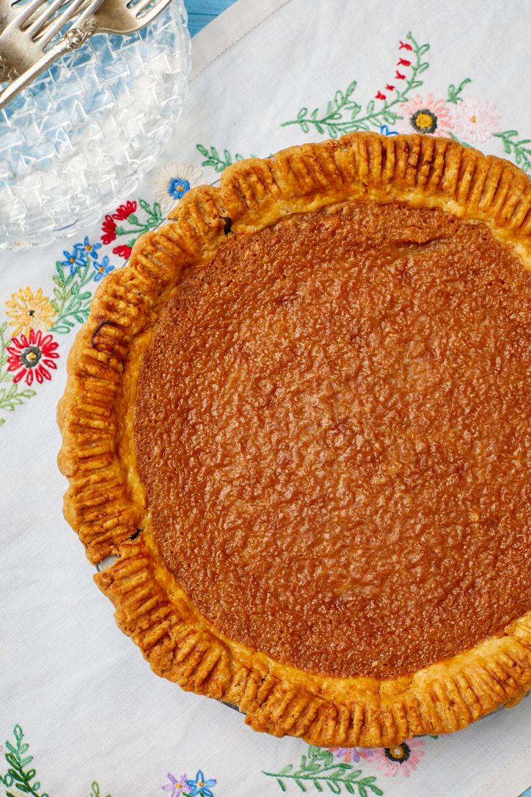 Maple Syrup Pie Recipe - Gemma’s Bigger Bolder Baking