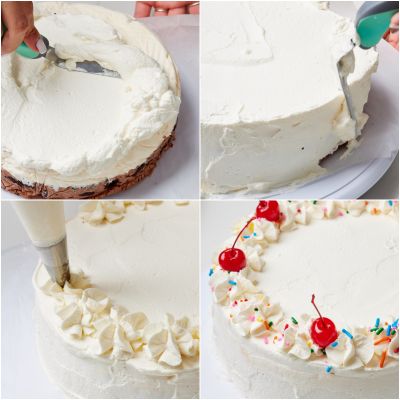 Homemade Ice Cream Cake Recipe