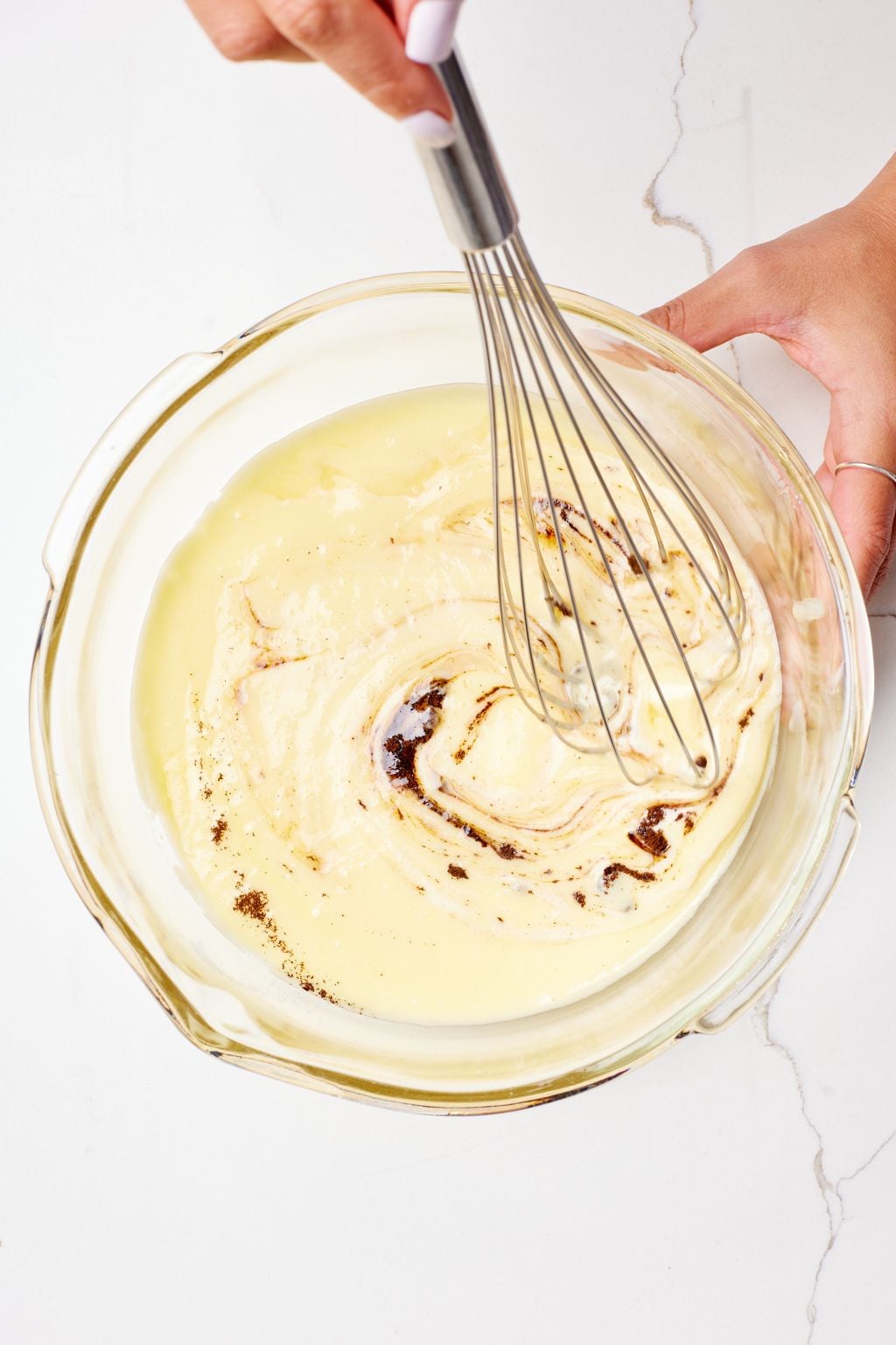 Irish Whiskey Ice Cream (No-churn)