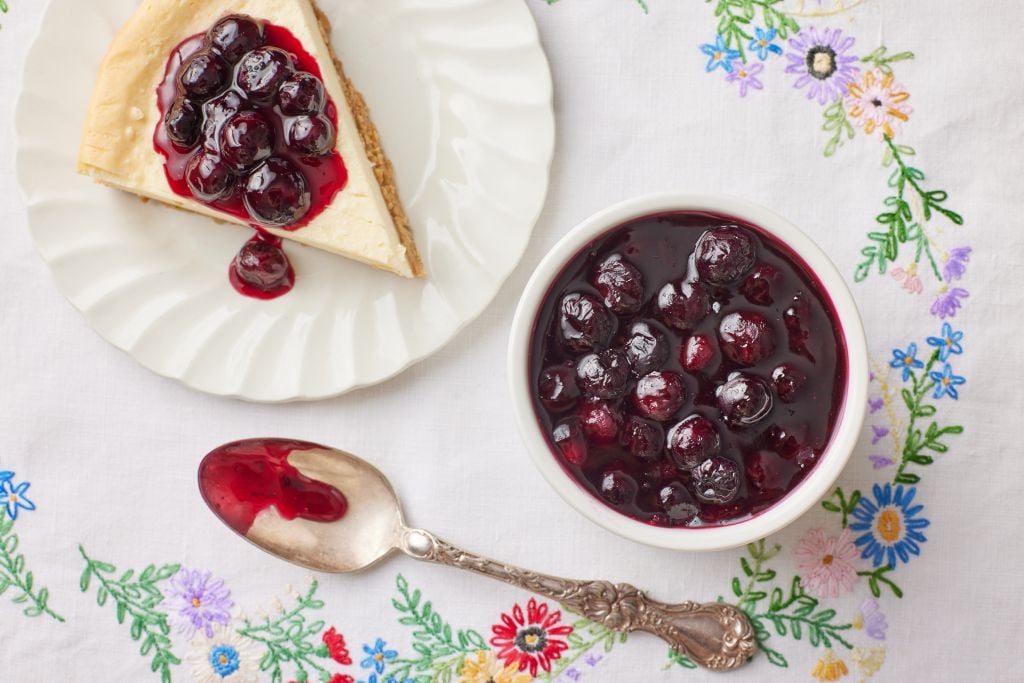 Blueberry Topping for Cheesecake