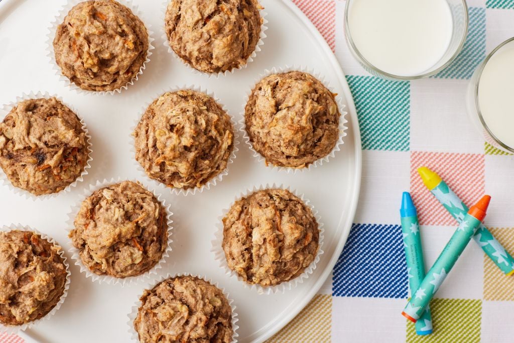 ABC Muffins (Apple, Banana, Carrot Muffins)