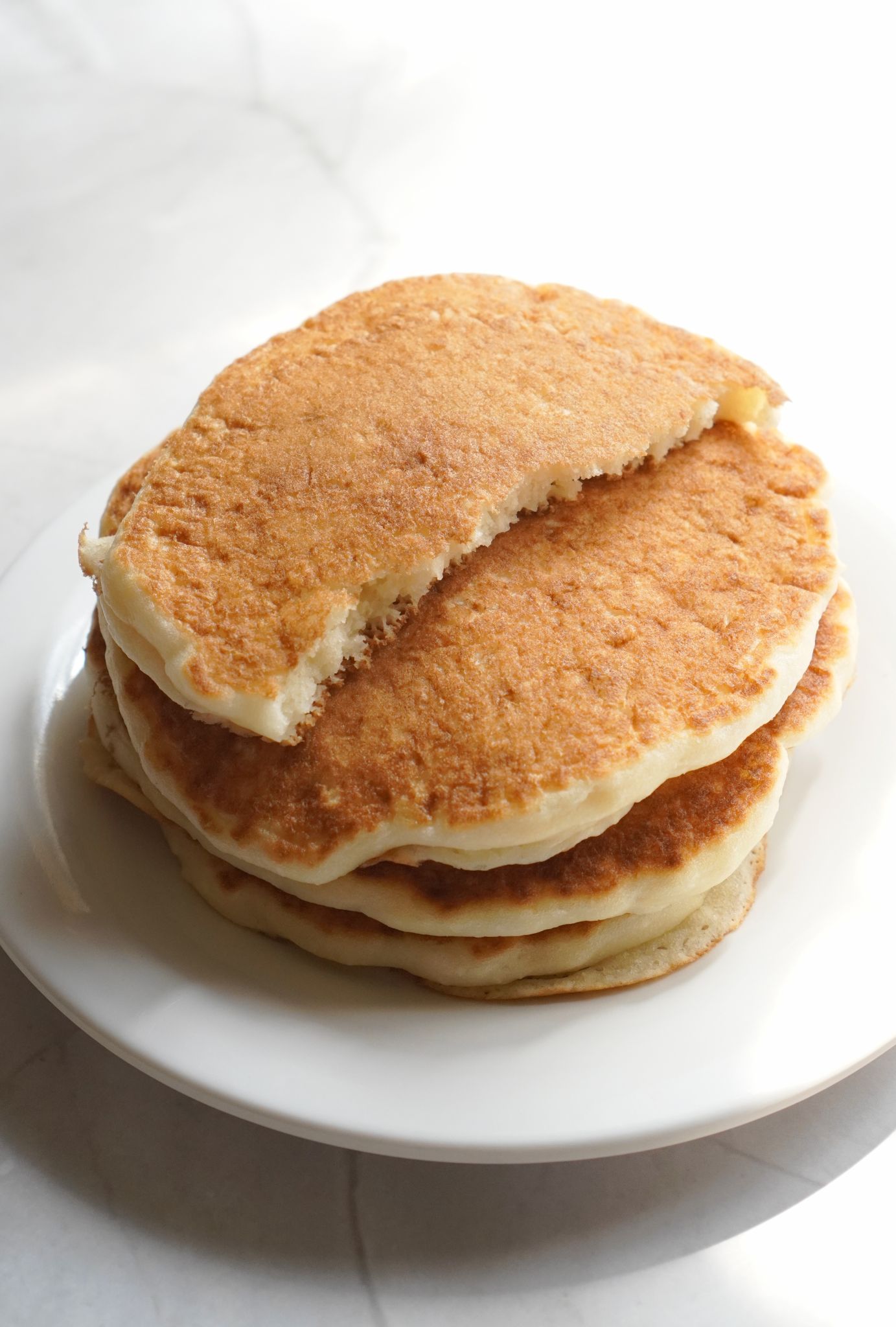 Single-Serving Fluffy Pancakes | Bigger Bolder Baking